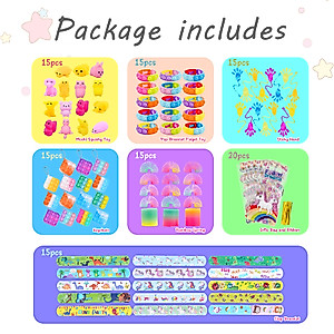 Valentines Party Favors for Kids 3-5 4-8-12, Treasure Box Toys for School Classroom Prizes, Goodie Bag Stuffers for Birthday Party Carnival Prizes,Stocking Stuffers, Pinata Fillers, Bulk Sensory Toys