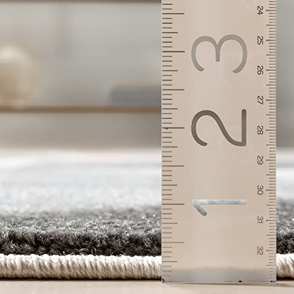 Well Woven Nia Blush & Grey Abstract Triangle Boxes Modern Area Rug 3x5 (3'11" x 5'3")