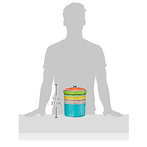 Certified International 4 Piece Mariachi Canister Set, Multicolor