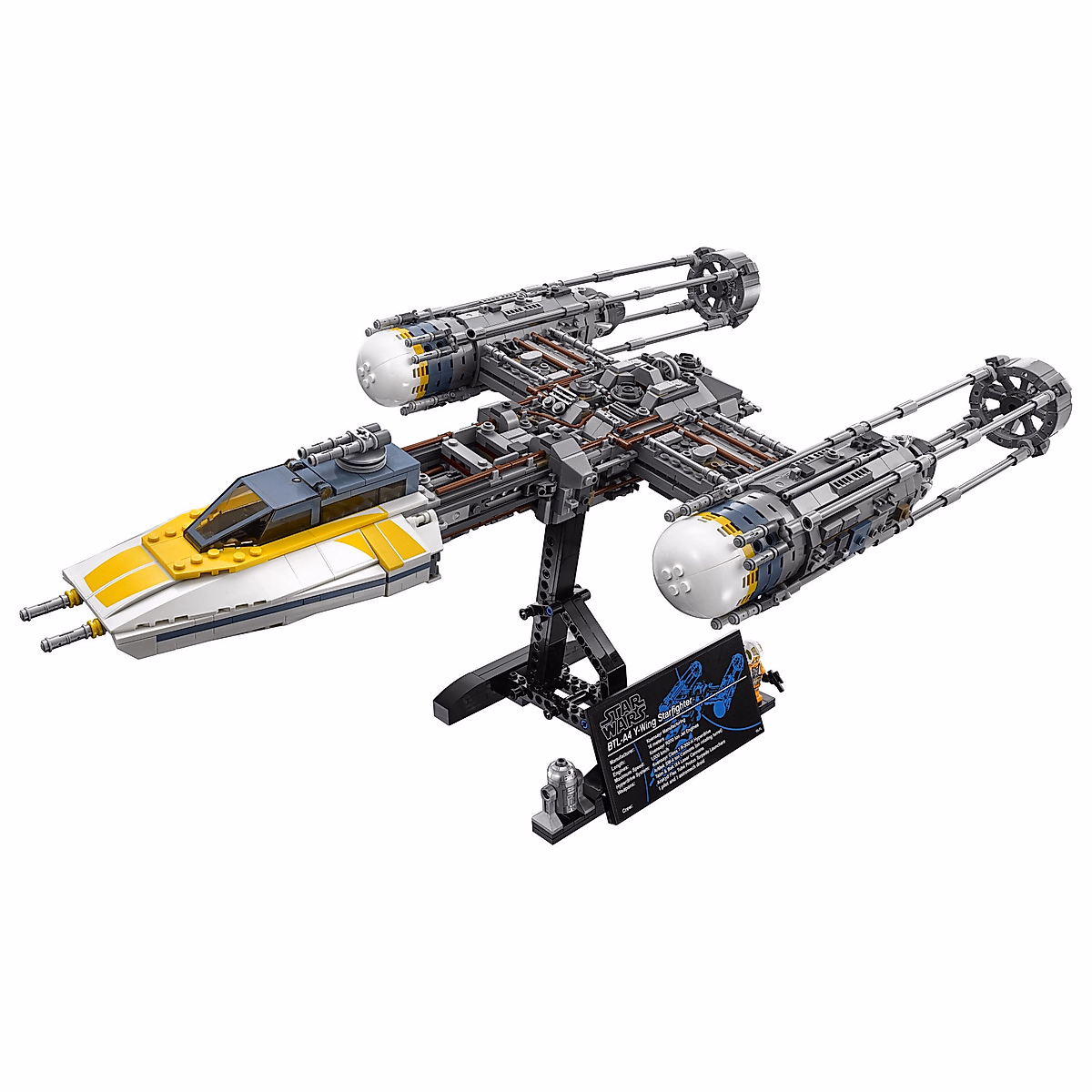 LEGO Star Wars Y-Wing Starfighter 75181 Building Kit (1967 Pieces)