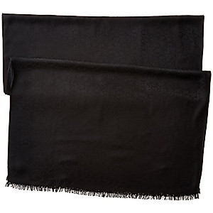 Calvin Klein Women's Pashmina Scarf, Black, One Size