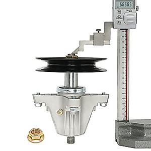 G.Times Spindle Assembly with Pulley Replaces MTD 618-06978 918-06978