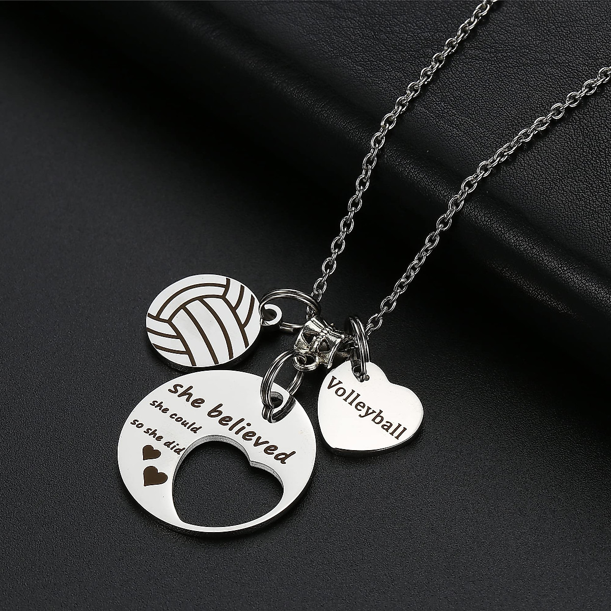 FYXYZ Volleyball Gifts Volleyball Necklace for Women Team Sport Necklace