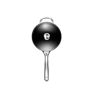 Le Creuset Toughened Nonstick PRO Saucepan With Glass Lid, 4 qt.