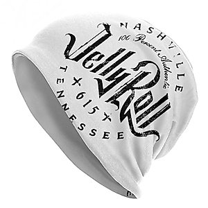 Kingscom Jelly Singer Roll Knit Hat Beanie Cap Fashion Knitted Hat for Men and Women Black