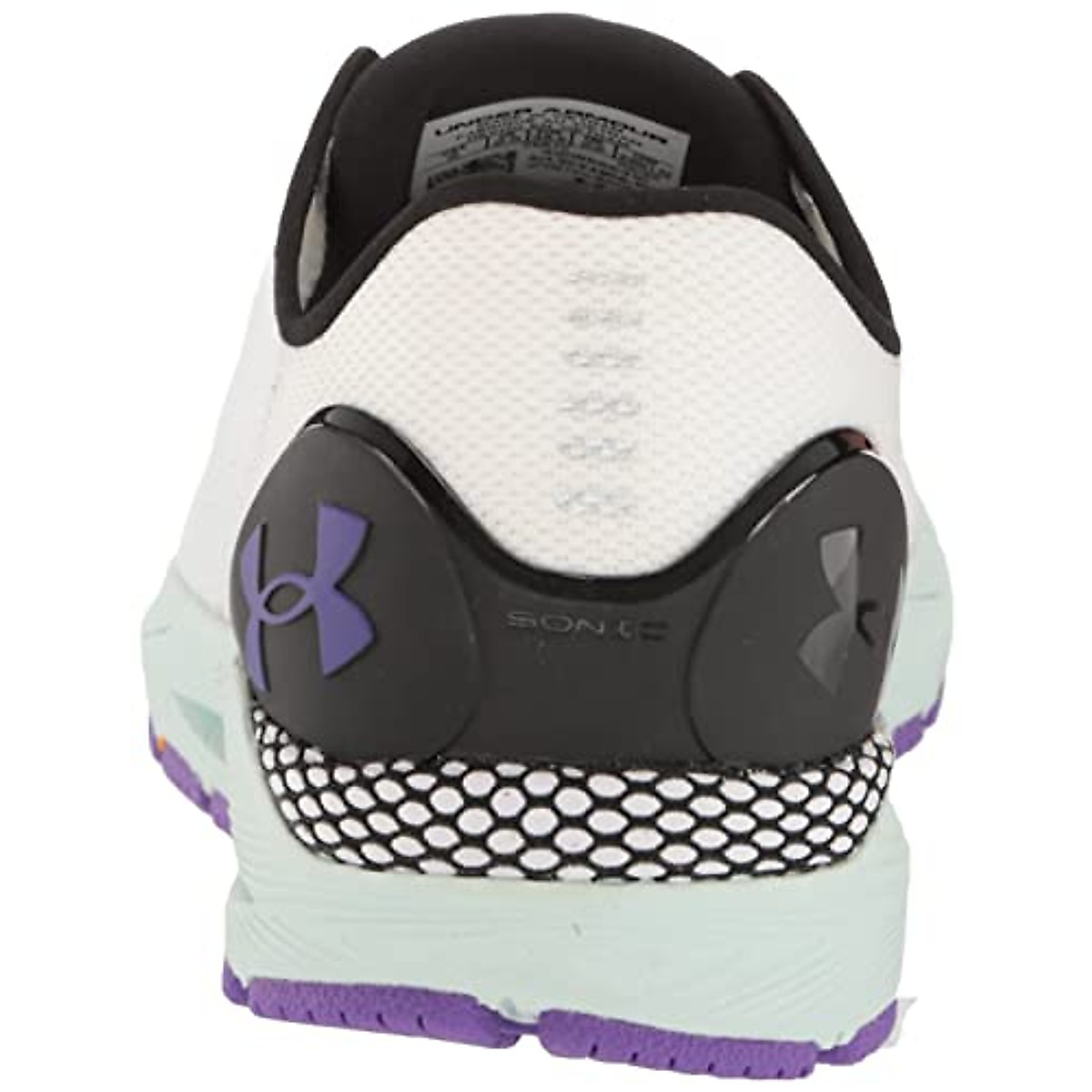 Under Armour Women's HOVR Sonic 5, White/Grape, 9 Medium US