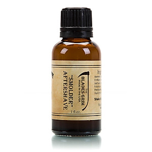 The Blades Grim – Aftershave Oil, Handmade in the USA (Smolder, 1oz)