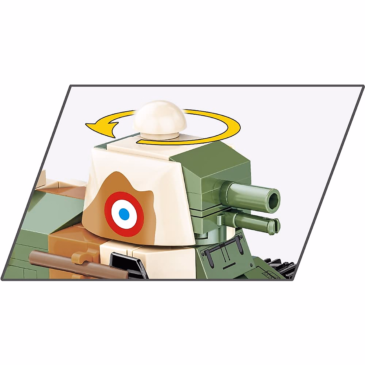 COBI Historical Collection Great War Renault FT Musée des Blindés Saumur Light Tank