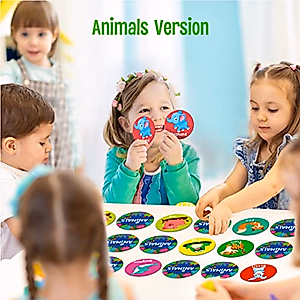Memory Matching Game, 72 PCS Animal Matching Cards for Toddlers 36 Pairs Memory Cards for Preschool 4 5 6 Years Old