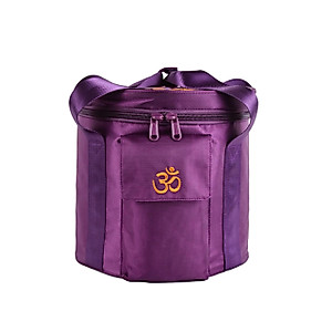 FMTY Singing Bowl Perfect Pitch 6B+8G+10E+12C Crystal Singing Bowl with Carrying Bag, Crystal Mallet, O-Ring Pure Quartz Crystal Sound Bowl for Meditation, Yoga, Spiritual Healing (Set of 4, White)