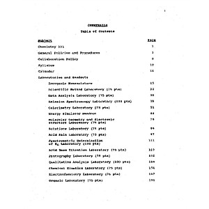 Chemtrails - Chemistry Course 131 Manual - U. S. Air Force Academy Course 131, 1990 - Re-Imaged from Original for Greater Clarity. [Loose Leaf Facsimile 2017]