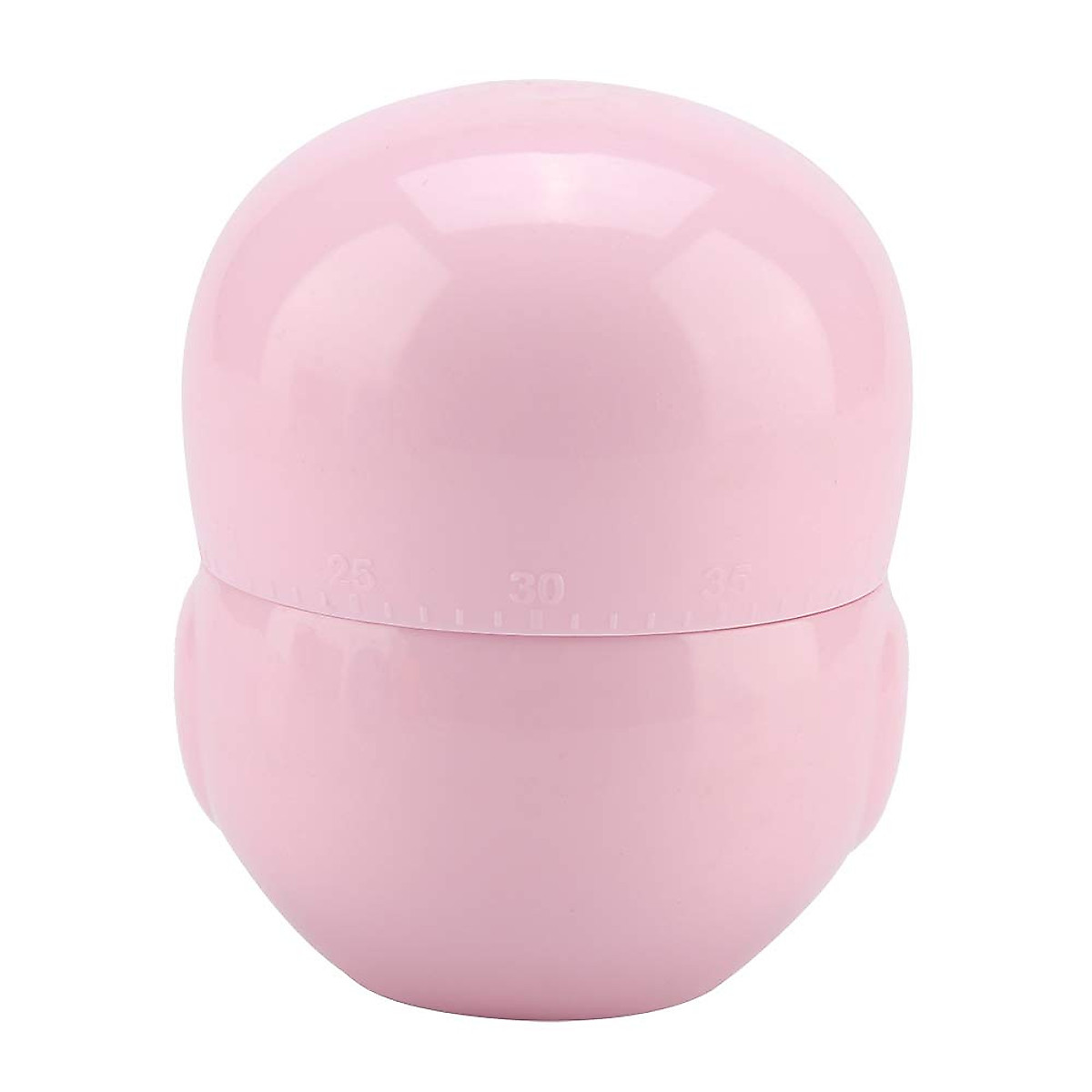 Manual Timer Cute Owl Shape Kitchen Manual Timer Mechanical Home Cooking Counters Clock(Pink)