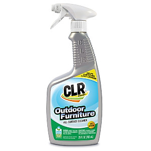 CLR Brands® Outdoor Furniture Cleaner, Cleans and Protects Outdoor Surfaces - Works on Fabric, Wood, Wicker, PVC, Plastic and More (26 oz)