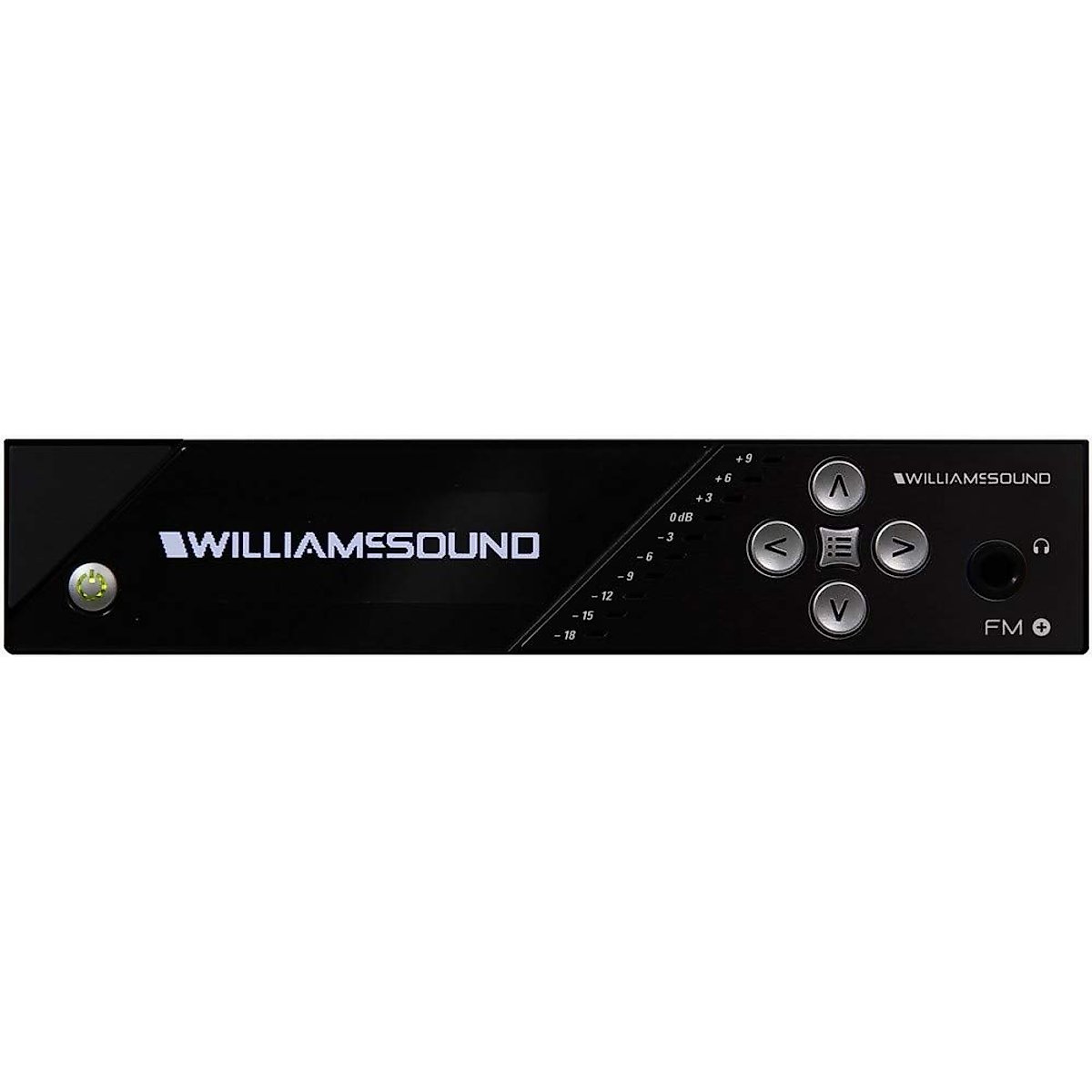 Williams AV FM T55 D Large-Area Dual FM and Wi-Fi Base Transmitter with Dante Interface and Network Control, 3.12" High Resolution OLED Display, 72.1-75.9MHz Operating Frequencies, 17 Wideband Channel