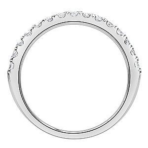 Beyond Brilliance 1.50 Carat Diamond, Prong Set 14K White Gold Round Cut Lab-Grown Diamond Bridal Ring Set (J, VS-SI2) Fine Jewelry for Women| Gift Box Included (SIZE-7)