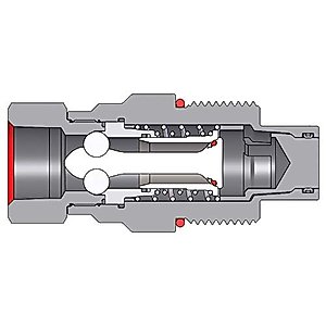 Dixon Vep4f4-bop 1/2 Inch Vep Nipple 1/2 Inch Nptf Bop 101200-4