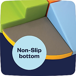 IGLU Soft Play Explorer Pastel Color Set Hand Made Large Foam Blocks Climbing Toys for Toddlers 1-3 Year Old Indoor Playground 6 Shapes