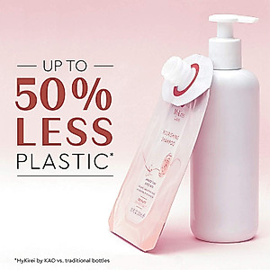 MyKirei Shampoo & Conditioner Set By Kao, Japanese Tsubaki & Rice Water for Hair, Sustainable Bottles, 10.1 Ounces Each