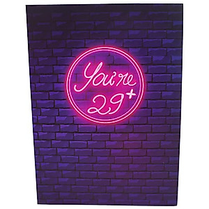 30th Birthday Card For Women | Pop Up Dirty 30 Birthday Cards For Her | Funny 3D Popup Of Girls Middle Finger | Dirty Thirty Birthday Card For Sister | Rude 29 Plus 1 Card For Friend | Size 5" x 7"