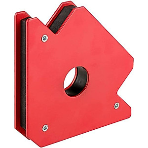 XtremepowerUS Arrow Shape Heavy Duty Steel Magnetic Welding Setup Holder Multiple Angles with a Grip Hole (Holds Up to 75 Lbs.)