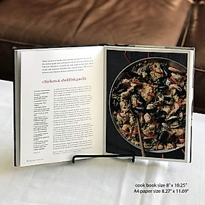 Tetra-Teknica (4 Pack) DS03-B 6" Square Wire Display Stand for Plate, Artwork, Picture Frame, Plaque and More (Black)