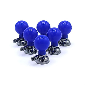 Compatible Universal ECG/EKG Electrode Ball Bulb Suction Adult Size 1.02 inch 6 Pcs/Set