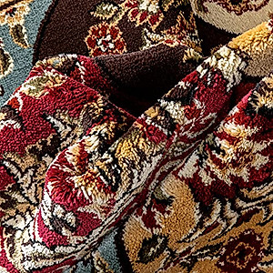 Well Woven Barclay Wentworth Panel Ivory Traditional Area Rug 5'3" X 7'3"