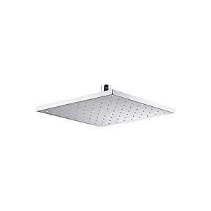 KOHLER 13696-Cp 2.5 Gpm Rain Head with Katalyst Air-Induction Technology,10", Polished Chrome
