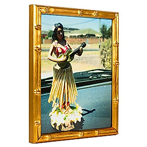 Craig Frames Vintage Gold Bamboo Composite Picture Frame, 16 by 20-Inch