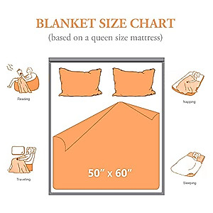 Mothers Day Birthday Gifts for Wife Blanket from Husband Wedding Anniversary Birthday Christmas Valentine's Day Throw Blankets Ultra-Soft Micro Fleece Romantic Present Gift for Her Women 60 * 50