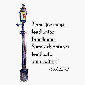 Some Journeys C.S. Lewis Quote Bumper Sticker Vinyl Decal 5 inches