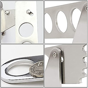 iplusmile Closet Organizer for Hangers Steel Stainless Multiple and Saver Rod Storage S Arm Size Mount Clothes Swing Rack Collapsible Clothing Hooks Garment Hanger Holder with Space Clo