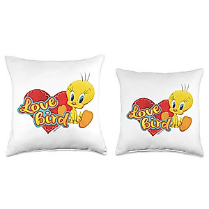 Looney Tunes Tweety Love Bird Valentine's Day Throw Pillow, 18x18, Multicolor