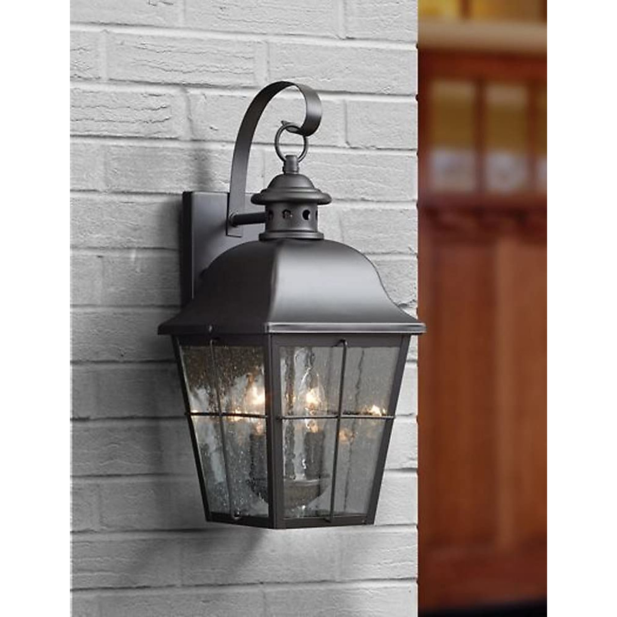 Bailey Street Home 2 Light Wall Sconce Transitional Outdoor Lantern 71-Bel-1663602