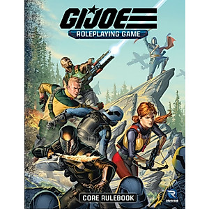 Renegade Game Studios G.I. Joe Roleplaying Game Core Rulebook, Full color hardcover book, Create your own G.I. JOE character
