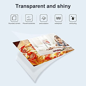 Laminator Machine for A3/A4/A6 - Bundle 300 Pack 3 Mil Thermal Laminating Pouches, Plastic Laminating Sheets