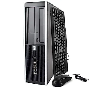 HP Desktop Computer Elite 8200 SFF Intel Core i5-2400 3.10GHz 8GB DDR3 Ram 500GB Hard Drive Windows 10 Pro (Renewed)
