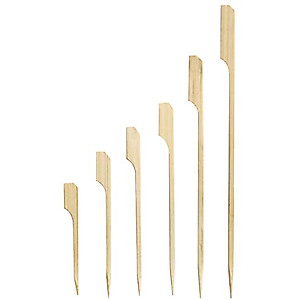 PacknWood Bamboo Paddle Pick Skewer, 7.1" Length (Case of 2000)