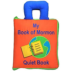 My Book of Mormon Quiet Book - LDS Faith Scripture Church of Jesus Christ Sacrament, Primary, Home Evening Activity Cloth Busy Book by My Growing Season
