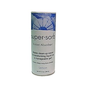LAGASS Super-Sorb Liquid Spills Absorbent Powder (Single Piece)