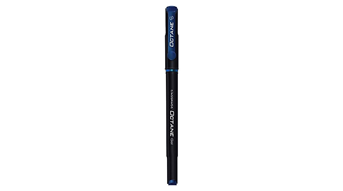 Classmate Octane Gel Pens - Smooth Waterproof Blue Ink, Pack of 20