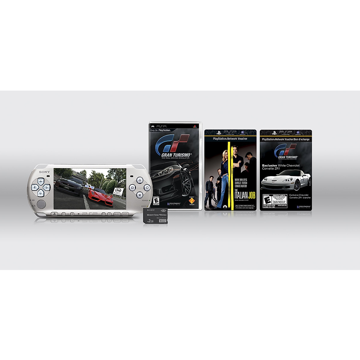PlayStation Portable Limited Edition Gran Turismo Entertainment Pack - Mystic Silver