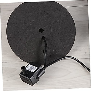 YARNOW Garden Submersible Bath Spout Pond Bird Pool Fountains Decoration Watering Aquarium Powdered Tank Fountain Patio Pump for Water Floating Fish Solar Outdoor Aerator Small Fountain Pump