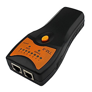 RJ45 RJ11 BNC Telephone Wire Tracker Network LAN Ethernet TV Cable Electric Wire Line Finder Toner Tracer Tester TM8