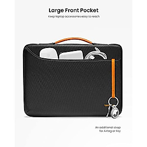 tomtoc 360 Protective Laptop Carrying Case for 16-inch New MacBook Pro M2/M1 Pro/Max A2780 A2485 A2141 2023-2019, Dell XPS 15 Plus, The New Razer Blade 15, Surface Book 3/2 15, Accessory Sleeve Bag