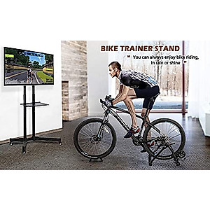 Yaheetech Magnetic Bike Trainer Stand Premium Steel Bike Bicycle Indoor Exercise Bike Stationary Workout Trainer Stand Fits for 26in-28in, 700C Wheels