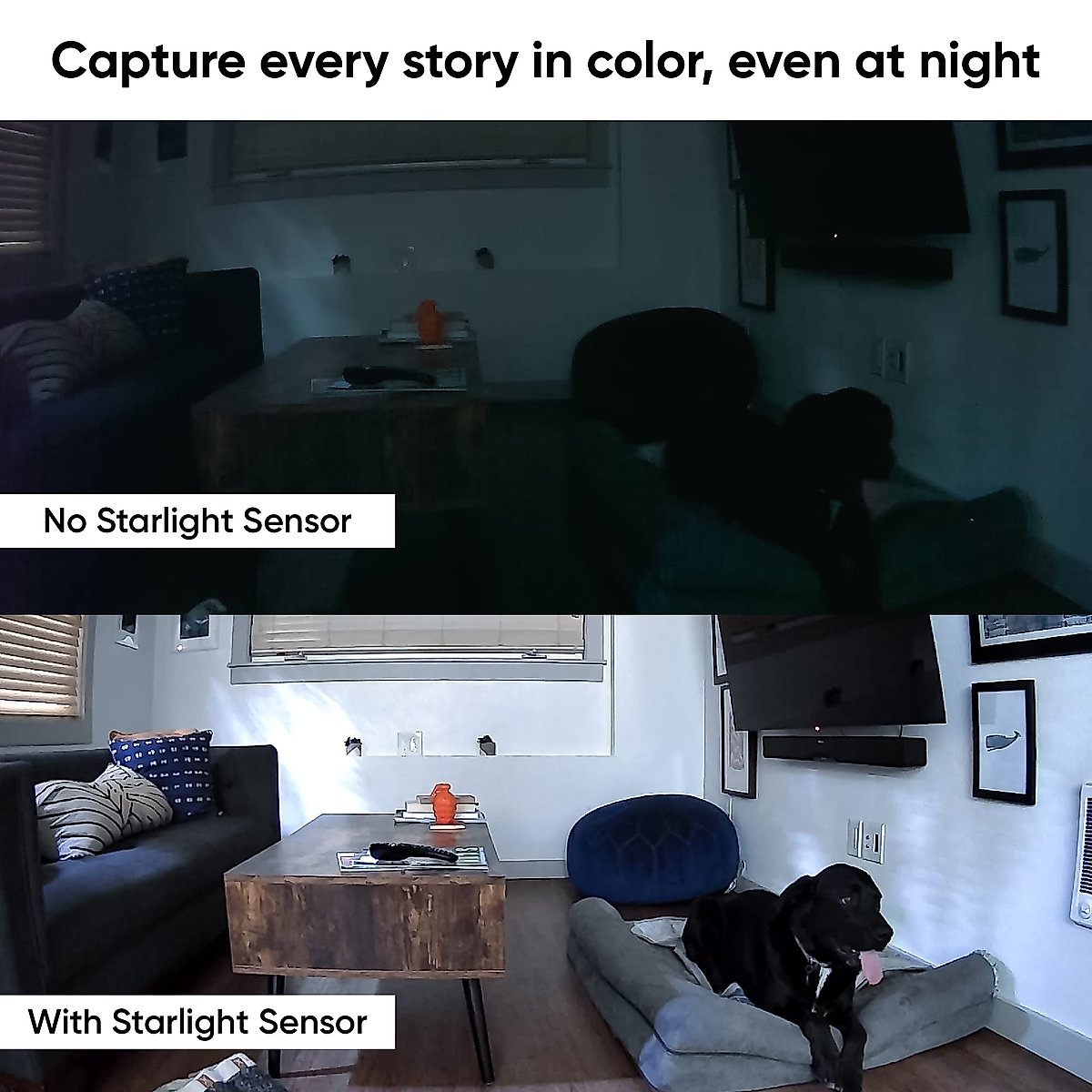 WYZE Cam Pan v2 1080p Pan/Tilt/Zoom Indoor Baby Monitoring Camera with Color Night Vision, Motion and Sound Detection, Home Security Camera Compatible with Alexa & Google Assistant