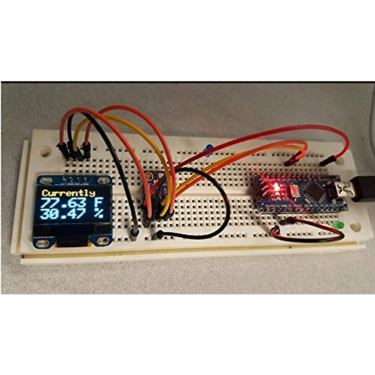 DIYmall BME280 Humidity Temperature Sensor Barometric Pressure Sensor Module with IIC/I2C for Arduino GY-BME280-5V