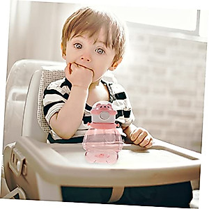 GAFOKI Space Bear Cup Sports Water Jug Water Cup Sports Water Bottle for Water Bottle with Straw Workout Water Bottle Large Water Bottle Fitness PC Diagonal Span Drinking Bottle