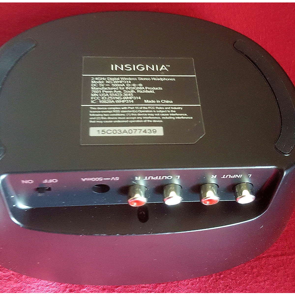 Insignia Wireless Over-The-Ear Headphone